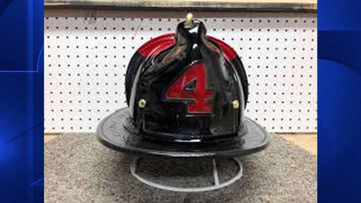 Reward offered for return of stolen Boston Fire helmet