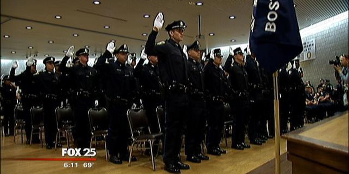 'Marathon Class' graduates from Boston Police Academy